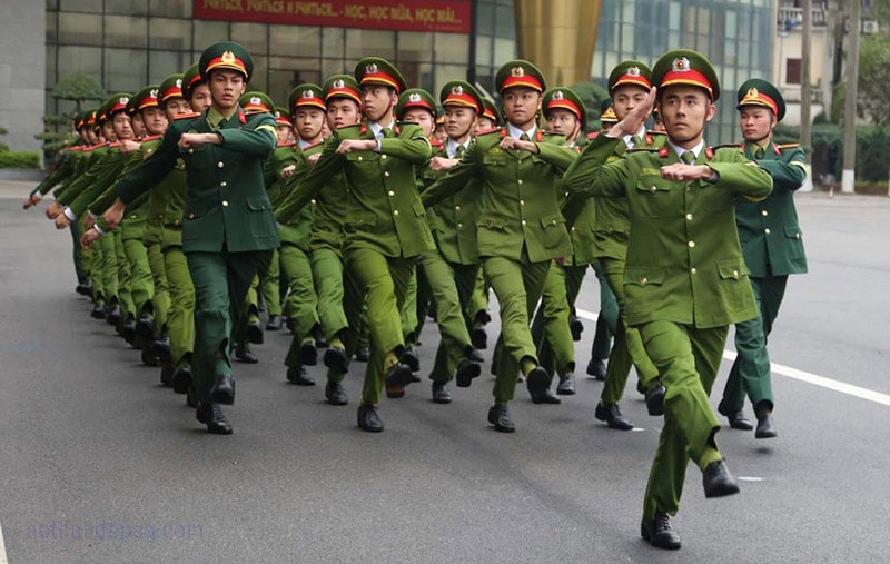 Đồng phục công an – Áo thun đẹp sài gòn
